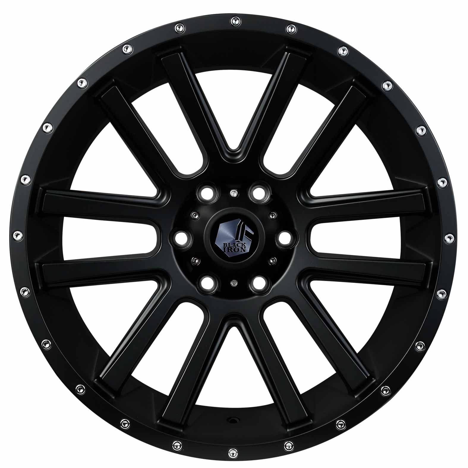 Black Iron Spur Wheels - Satin Black | Kal Tire