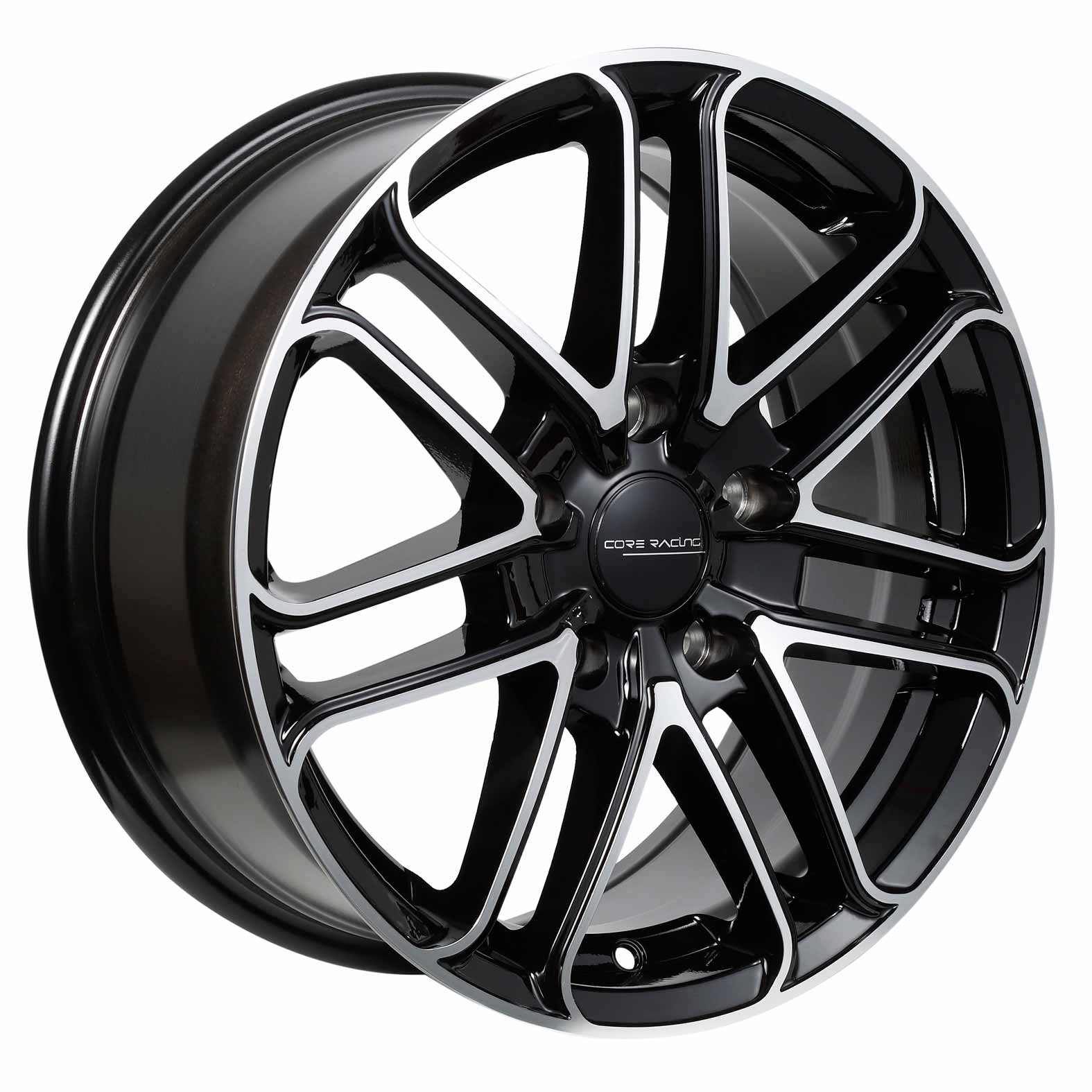 Core Racing Runaround Wheels - Gloss Black Machined | Kal Tire