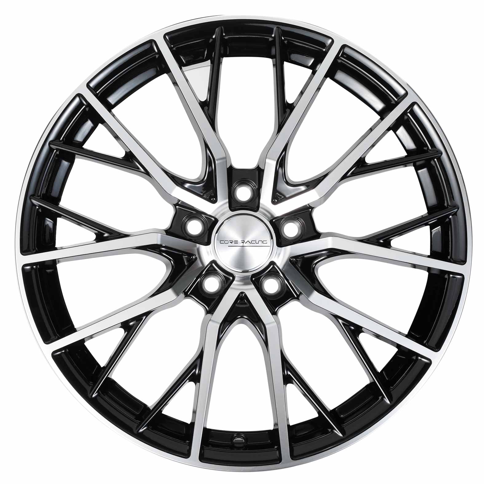 Core Racing Pomp Wheels - Gloss Black Machined | Kal Tire